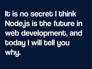 Introduction to nodejs | PDF