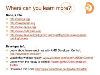 Introduction to Node.js