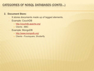 Introduction to NoSQL | PPT