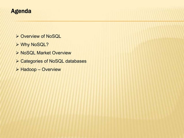 Introduction to NoSQL | PPT