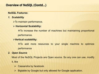 Introduction to NoSQL | PPTX
