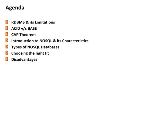 Introduction to nosql | PPT