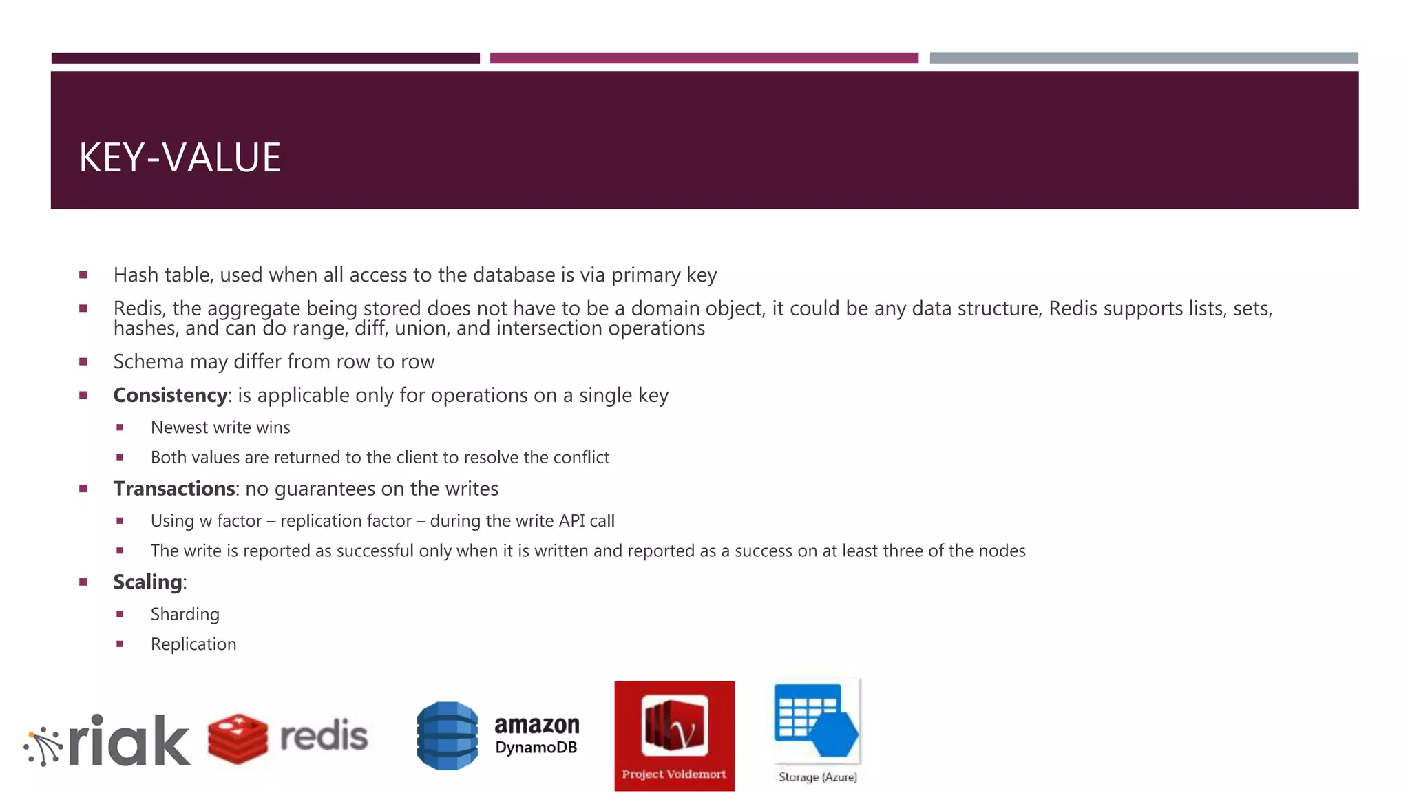 Introduction to NoSQL | PPTX | Databases | Computer Software and Applications