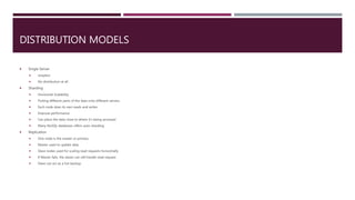 Introduction to NoSQL | PPTX | Databases | Computer Software and ...
