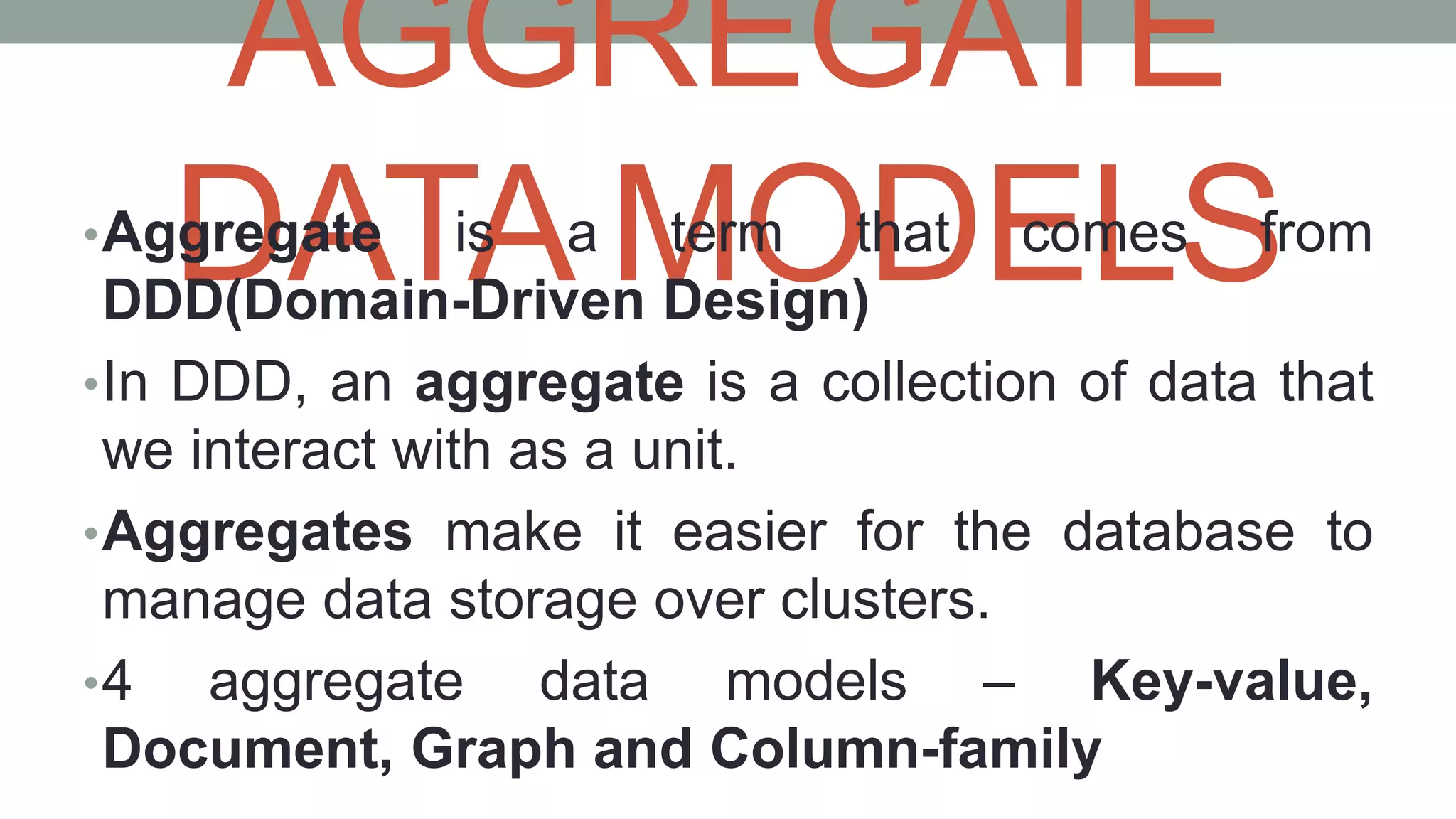 Introduction to nosql | NoSQL databases | PPT Introduction to nosql | NoSQL databases | PPT