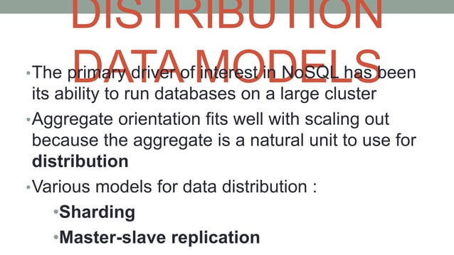 Introduction to nosql | NoSQL databases | PPT