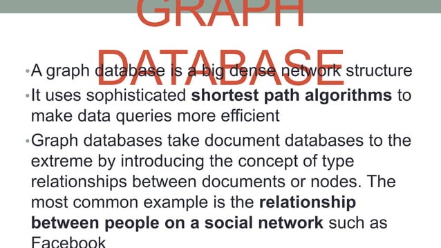 Introduction to nosql | NoSQL databases | PPT