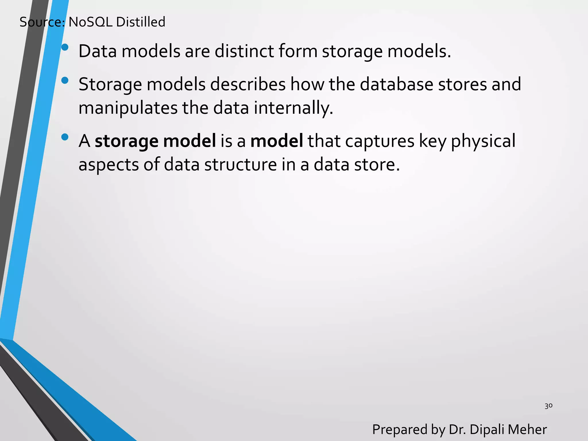 Introduction To Nosql Pptx Databases Computer Software And Applications