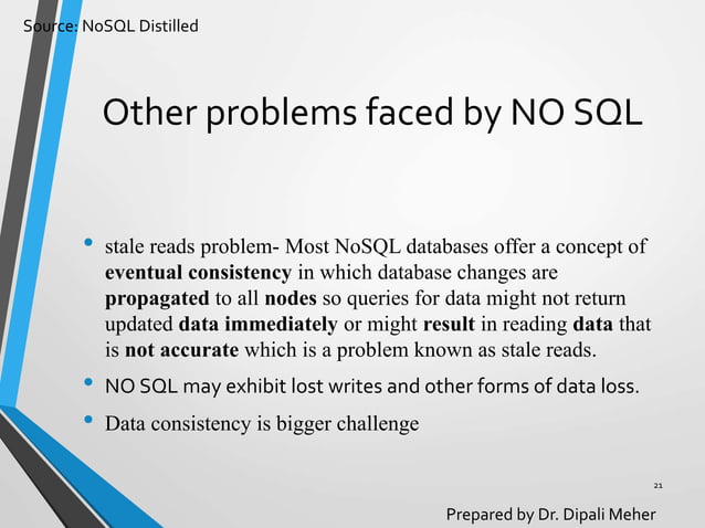 Introduction To Nosql Pptx Databases Computer Software And Applications