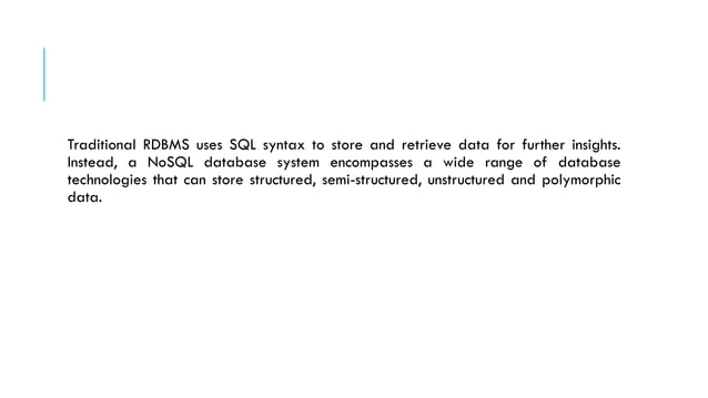 Introduction to NoSQL & Features of NoSQL.pptx