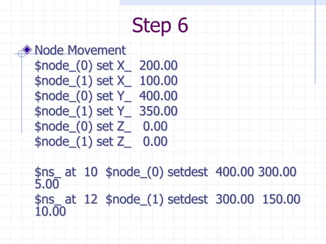Introduction to ns2 | PPT