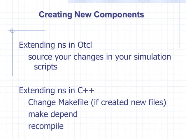 Introduction to ns2 | PPT