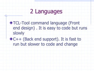 Introduction to ns2 | PPT