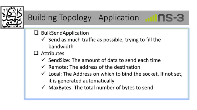 Introduction to ns3 | PPTX | Computer Networking | Computing