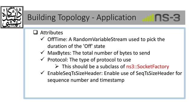 Introduction to ns3 | PPTX | Computer Networking | Computing