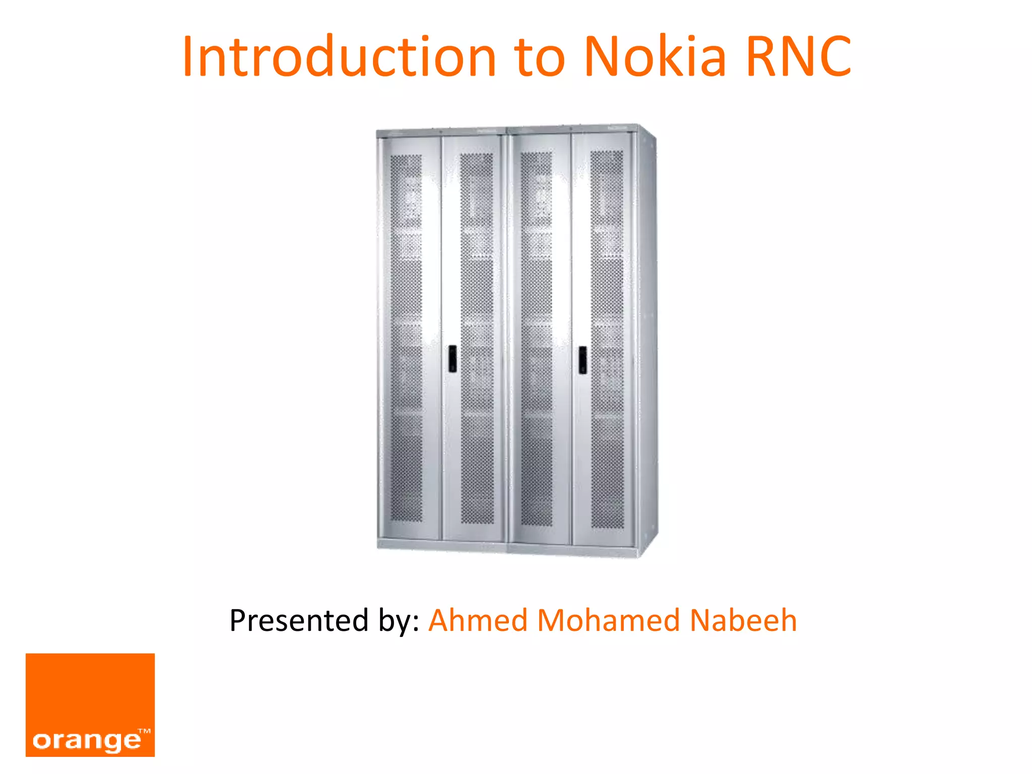 Introduction to Nokia RNC | PPTX