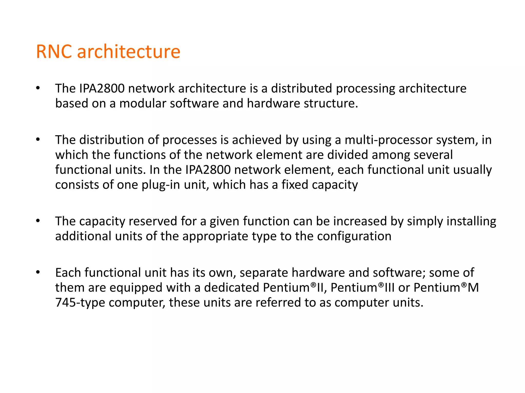 Introduction to Nokia RNC | PPTX | Computer Networking | Computing