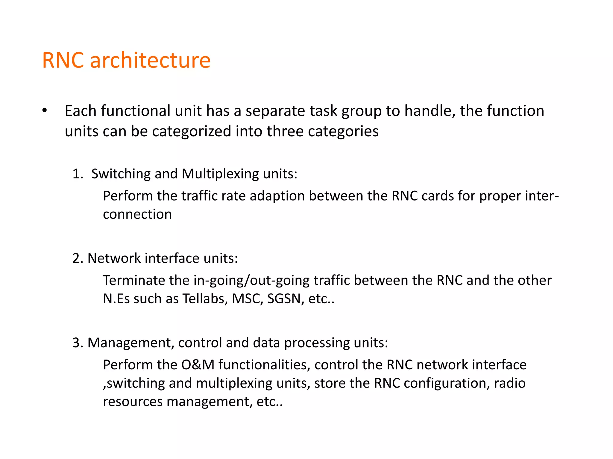 Introduction to Nokia RNC | PPTX | Computer Networking | Computing
