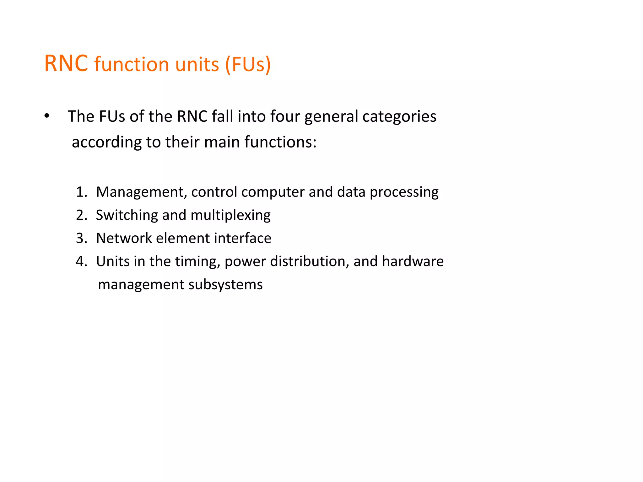 Introduction to Nokia RNC | PPTX | Computer Networking | Computing