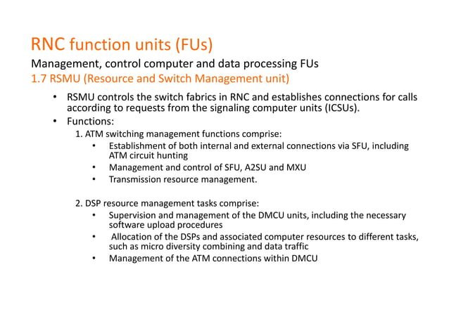 Introduction to Nokia RNC | PPTX | Computer Networking | Computing