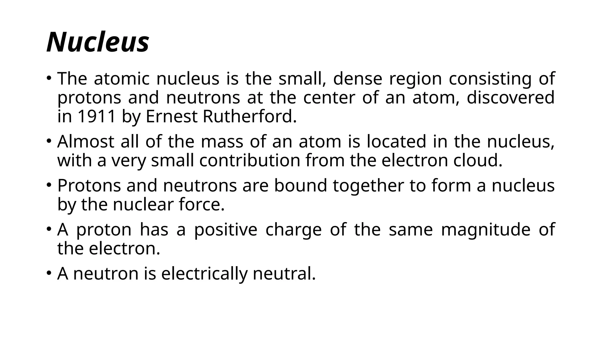 Introduction to nucleus.pptx Introduction to nucleus | PPTX