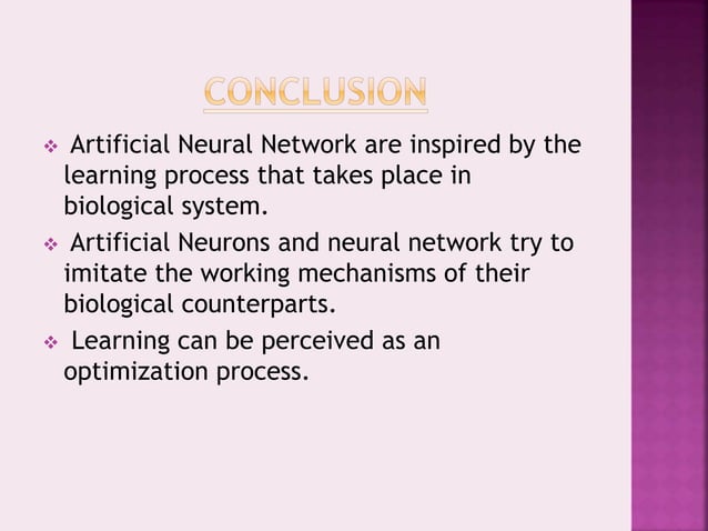 INTRODUCTION TO NEURAL NETWORKS | PPTX | Computer Networking | Computing