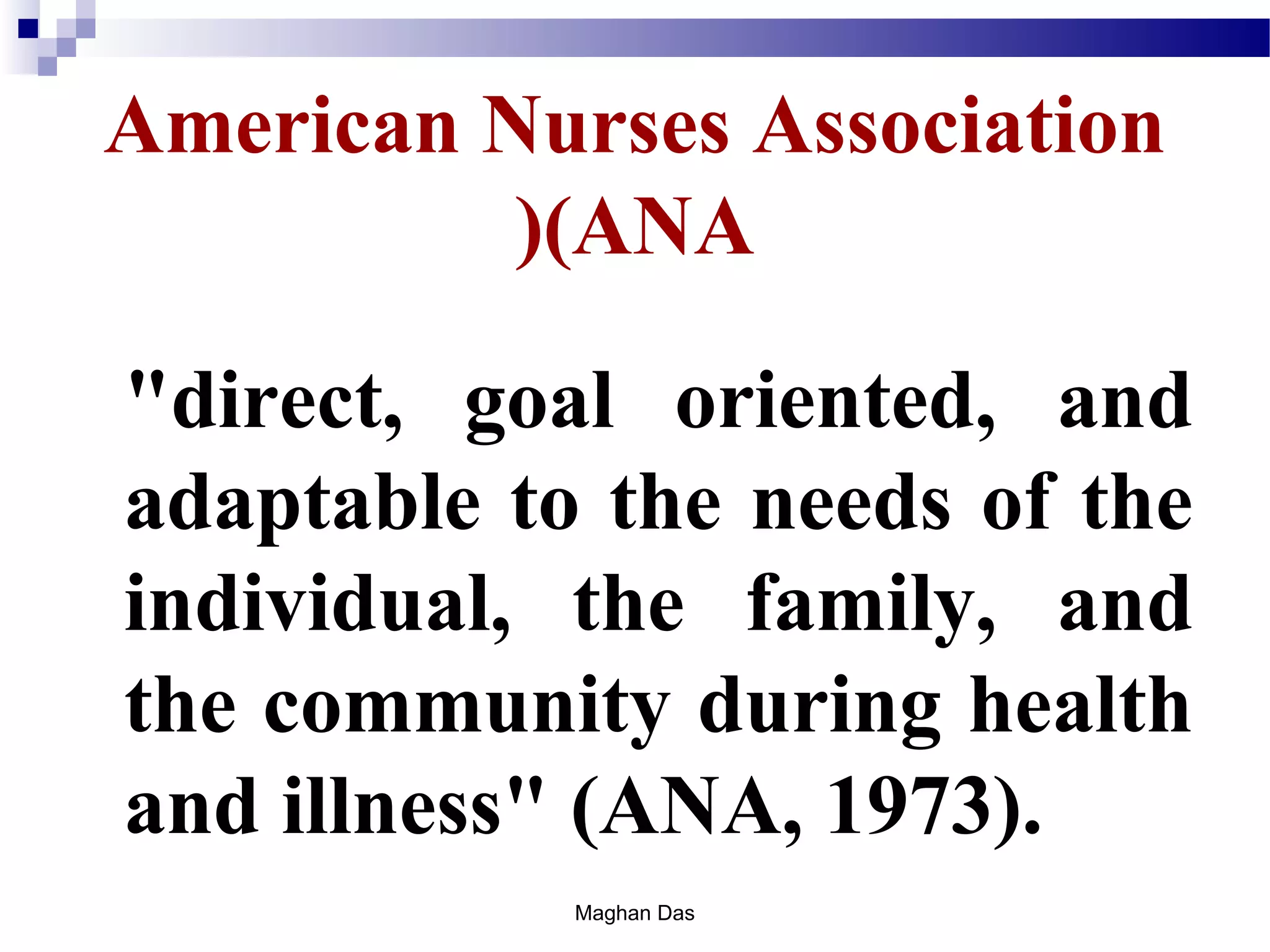 Introduction to nursing | PPT