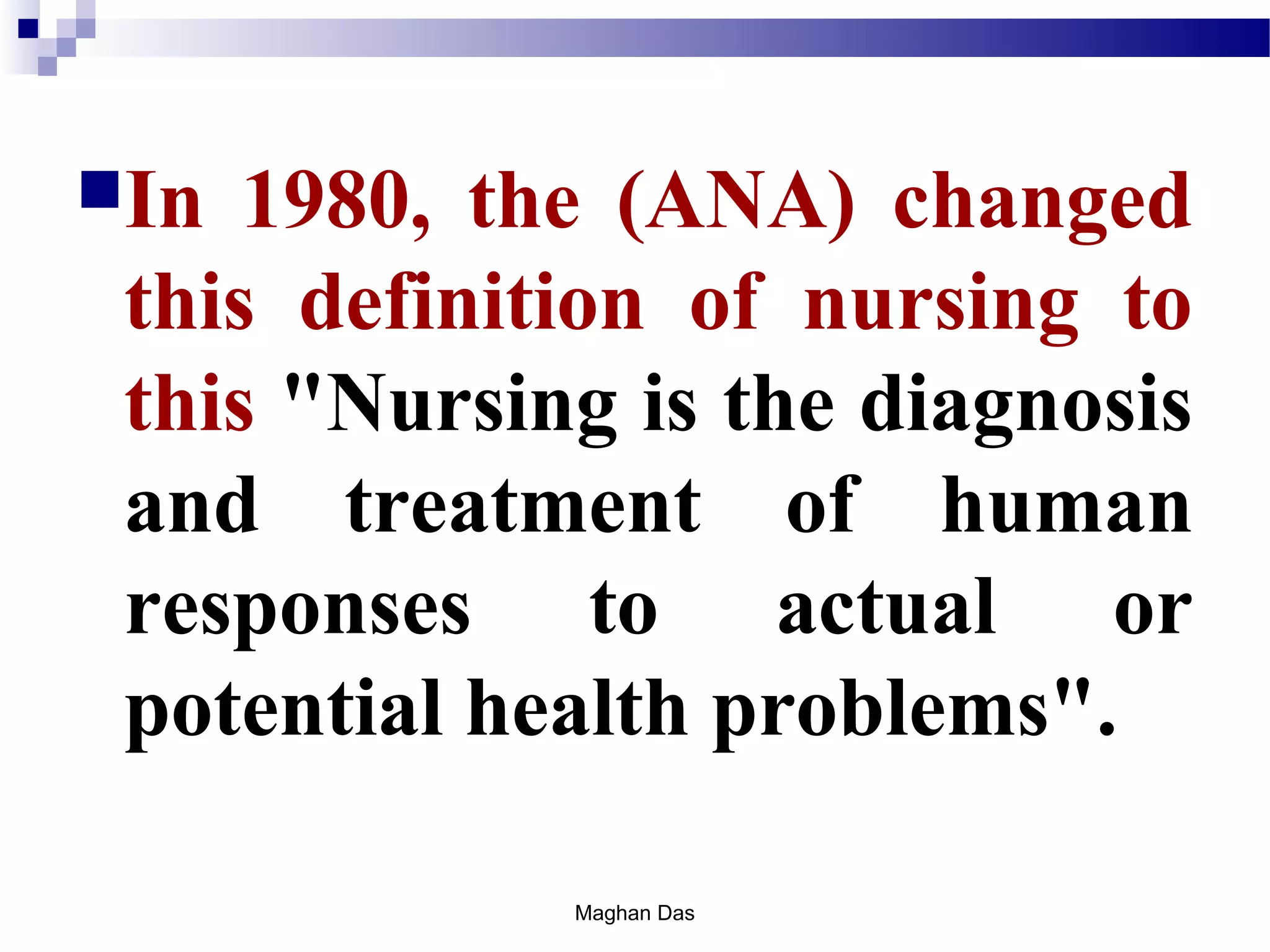 Introduction to nursing | PPT