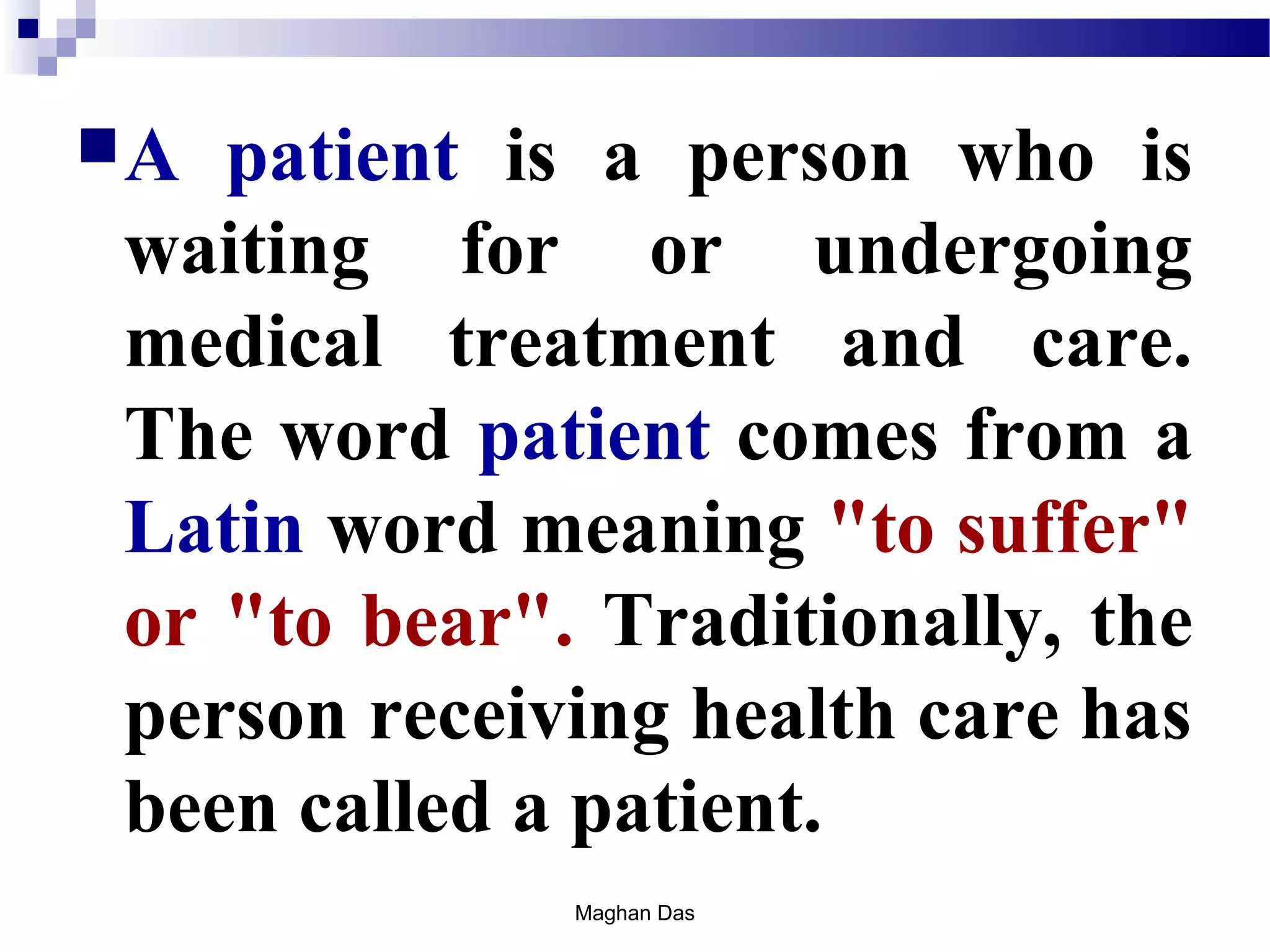 Introduction to nursing | PPT