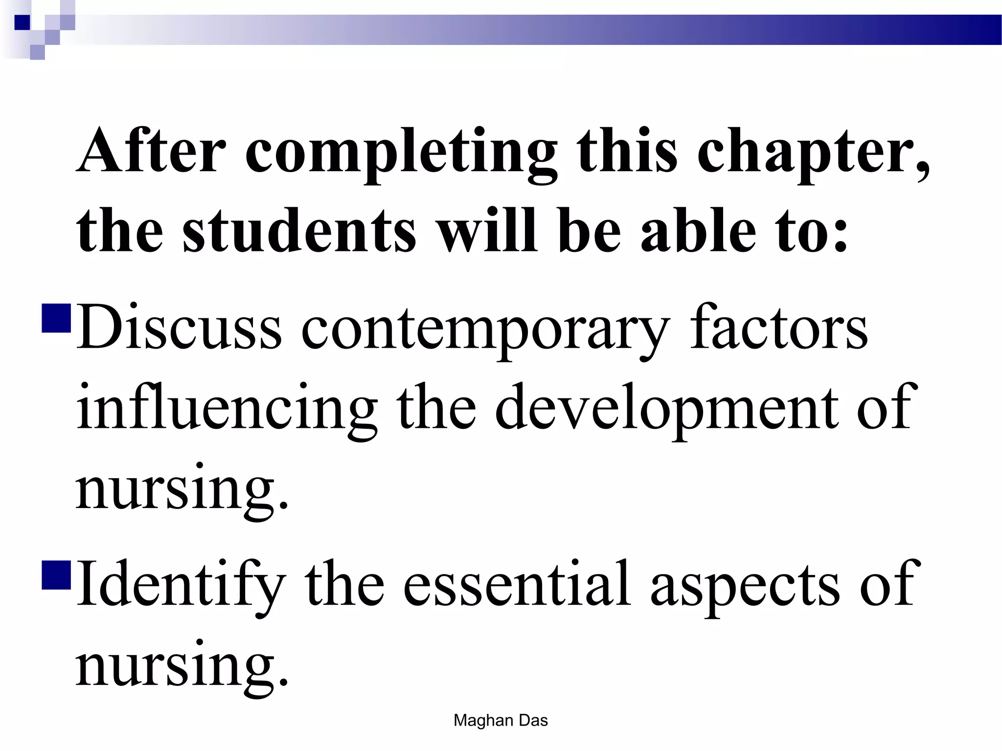 Introduction to nursing | PPT