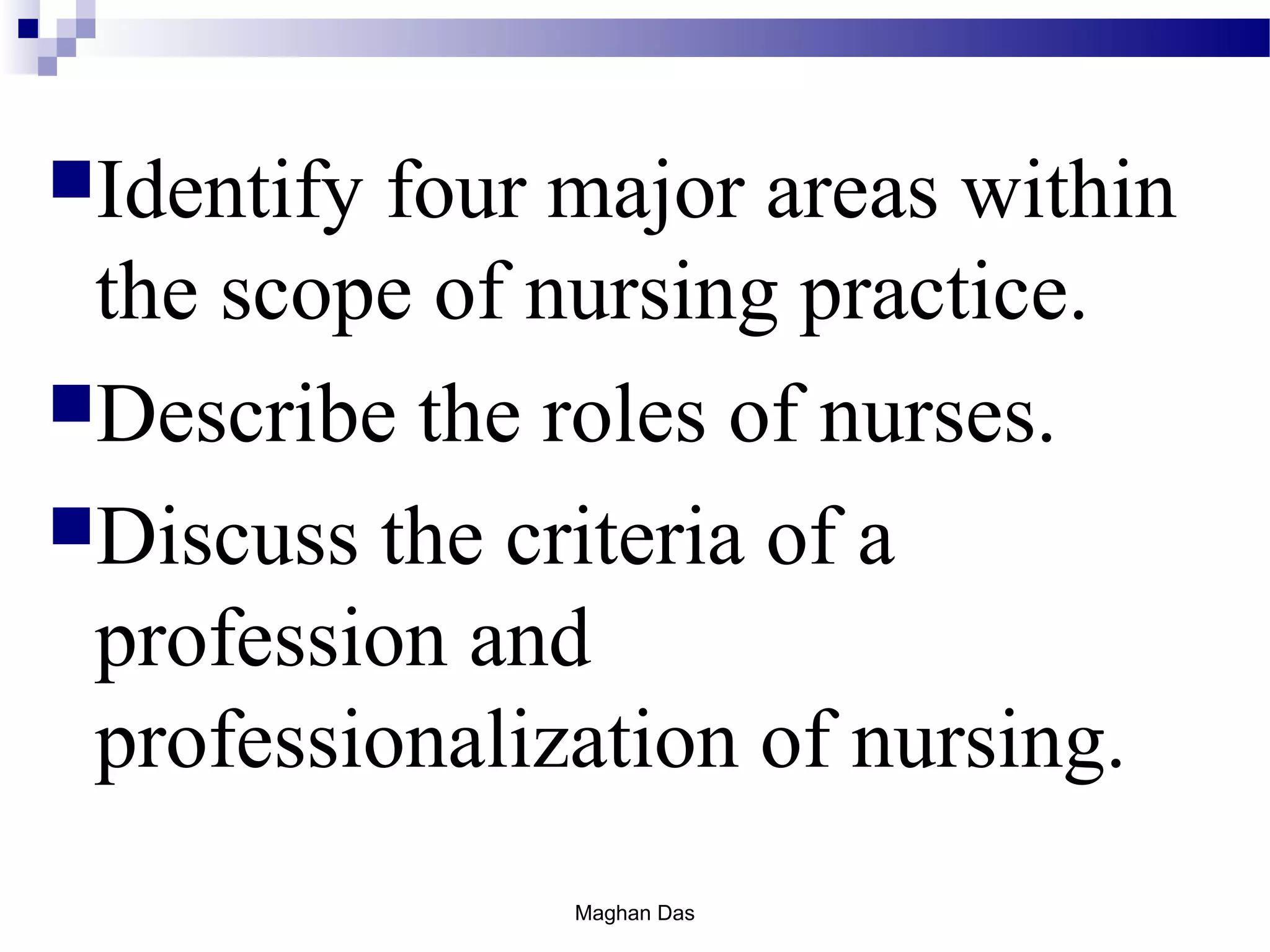 Introduction to nursing | PPT