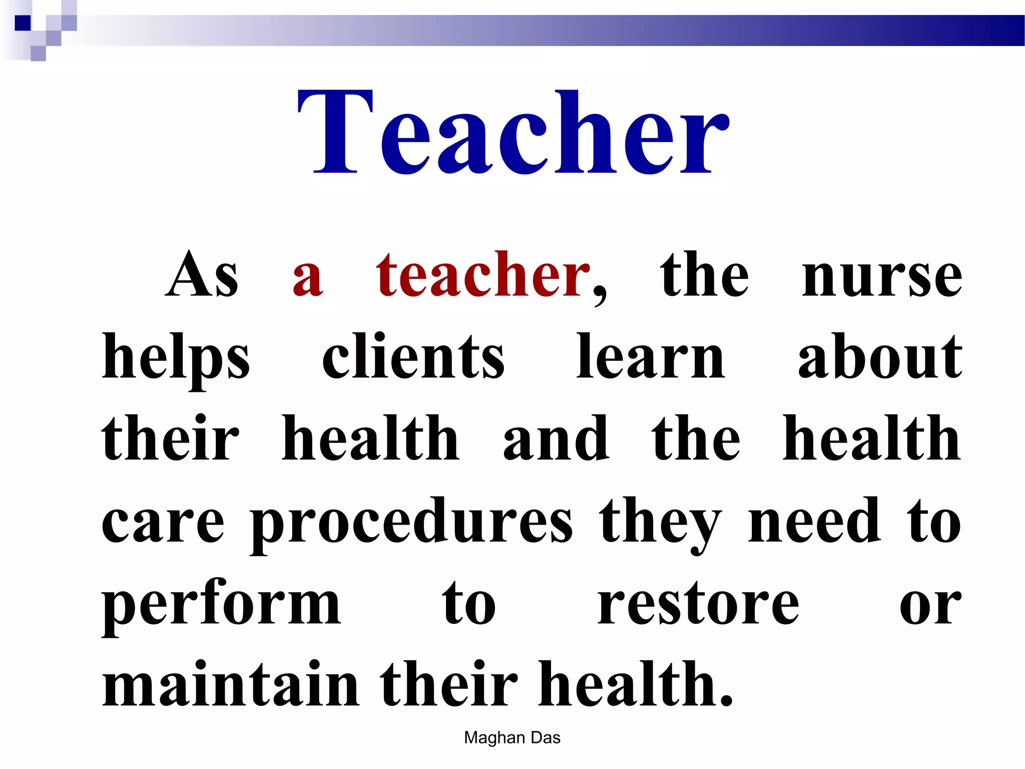 Introduction to nursing | PPT