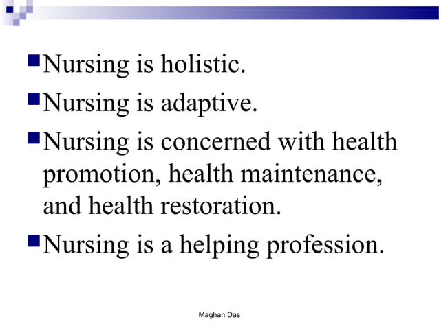 Introduction to nursing | PPT
