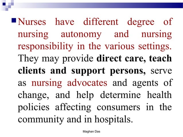 Introduction to nursing | PPT