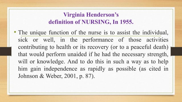 Introduction, Definition of Nursing and Role and Functions of Nurse ...