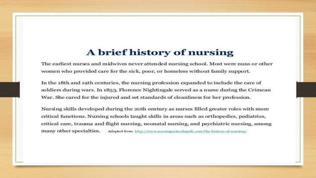 Introduction, Definition of Nursing and Role and Functions of Nurse ...