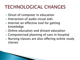 Introduction to nursing education | PPTX