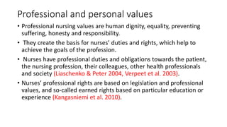 Introduction to nursing ethics converted | PDF