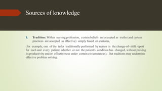 Lecture Introduction to Nursing Research | PPTX | Parenting Babies and ...