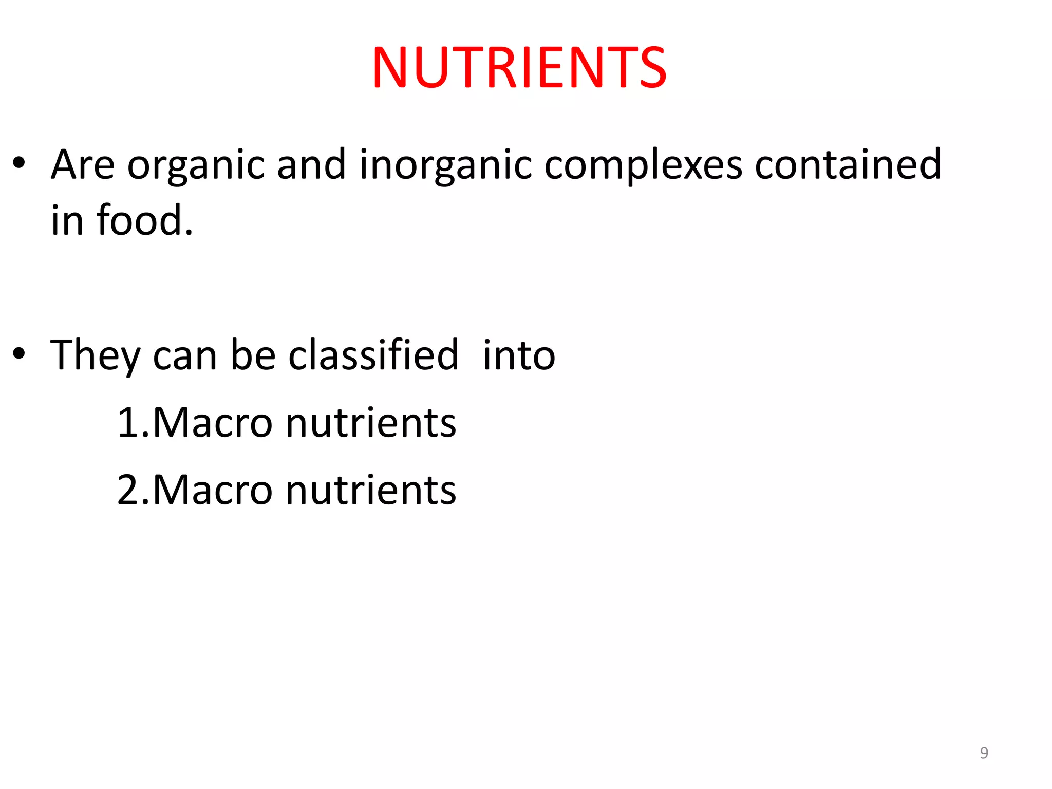 Introduction to nutrition and proteins | PPTX
