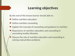 INTRODUCTION TO NUTRITION EDUCATION.pptx