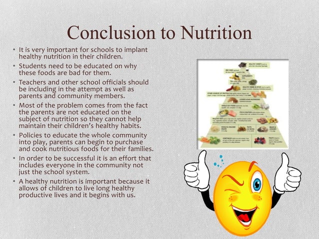 Introduction to nutrition in schools | PPTX