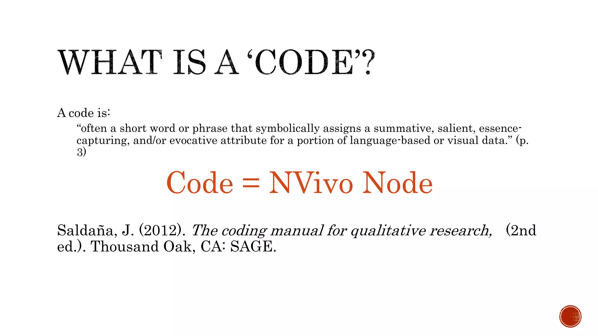 Introduction to Nvivo | PPTX