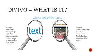 Introduction to Nvivo | PPTX