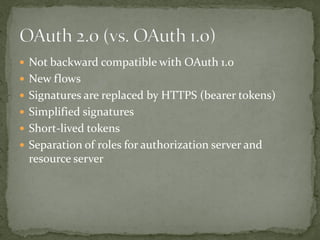 Introduction to OAuth 2.0 - Part 1 | PDF