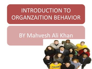 Introduction to ob | PPT