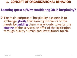 Introduction to ob | PPTX | Business | Business and Finance