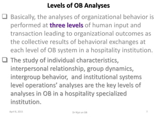 Introduction to ob | PPTX | Business | Business and Finance