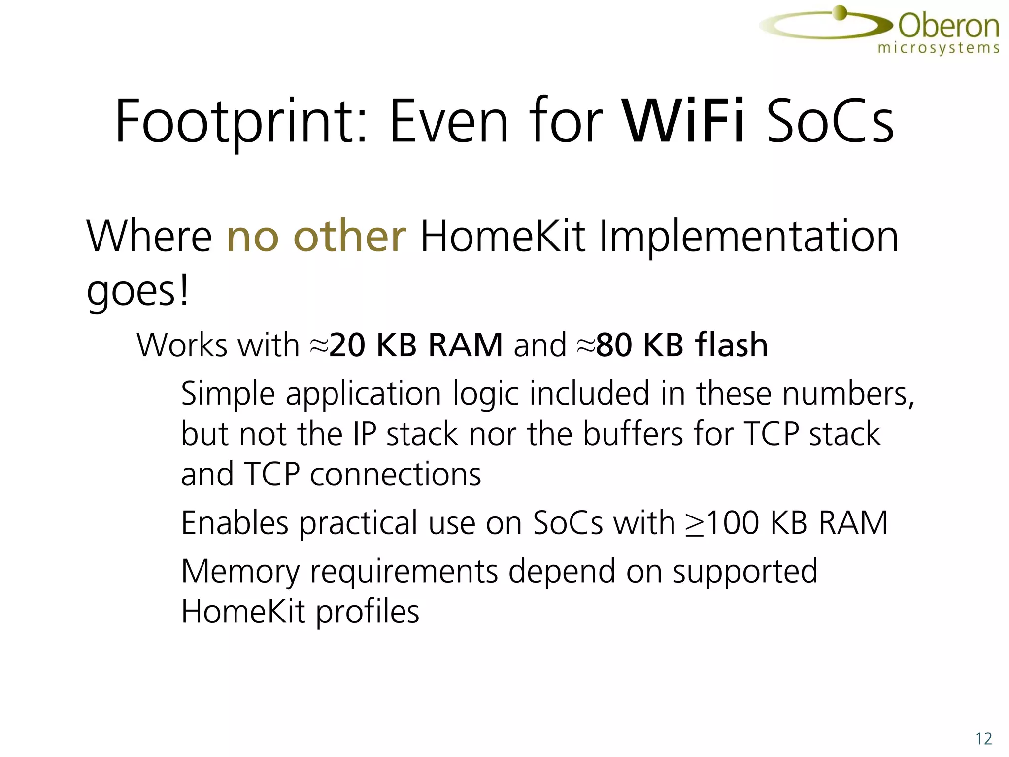 Introduction to Oberon HomeKit SDKs | PPT