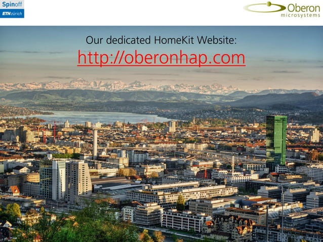 Introduction to Oberon HomeKit SDKs | PPT